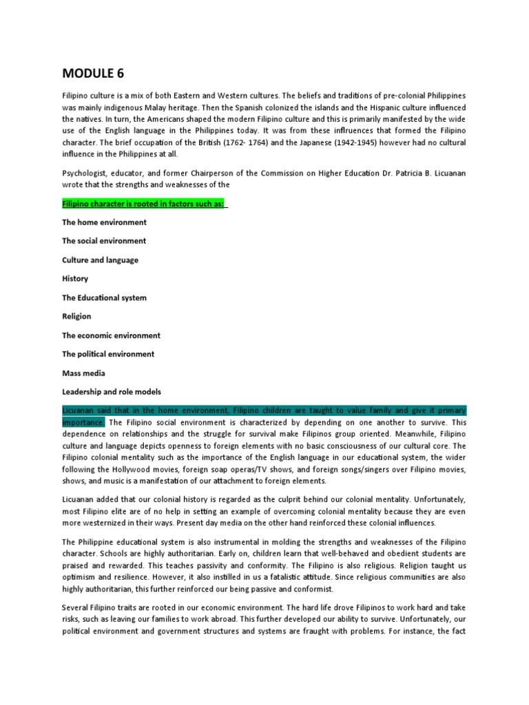 ETH101 Module 6 and 7 Reviewer | PDF | Virtue | Virtue Ethics