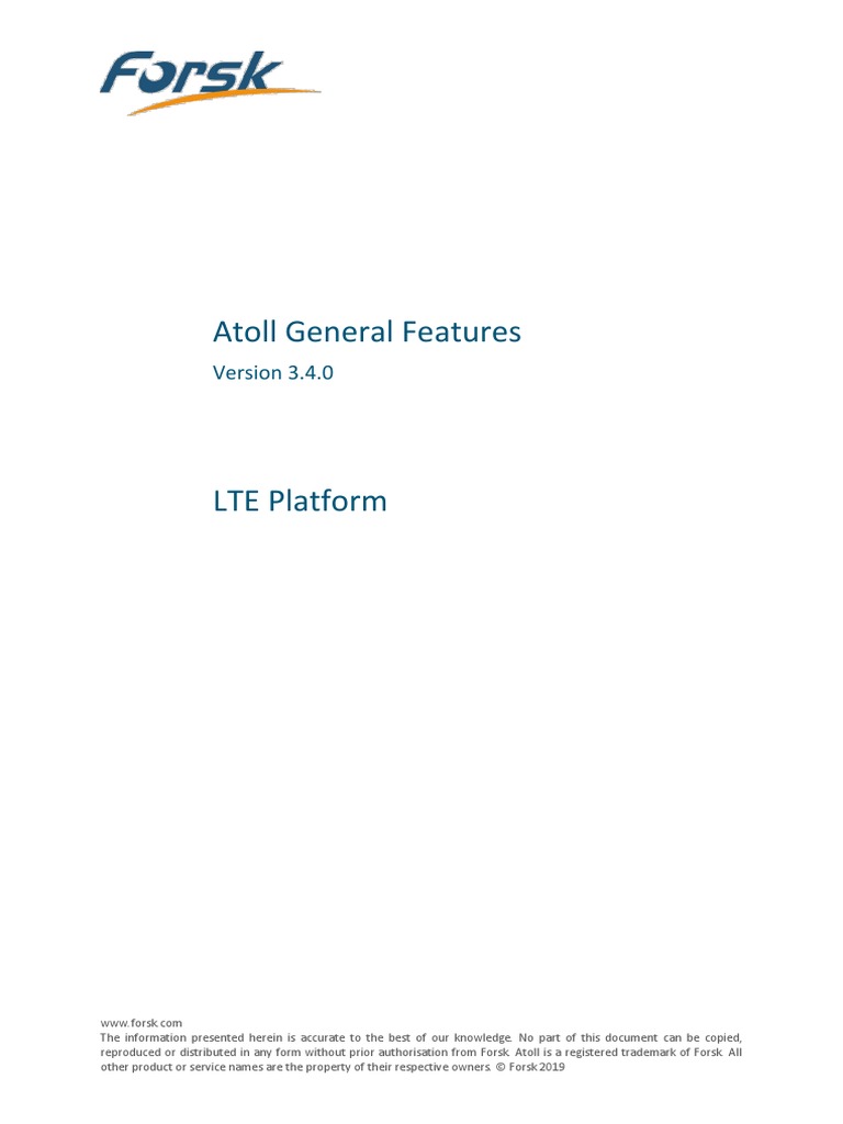 Atoll 3.4.0 LTE Platform PDF | PDF | Computer File | Lte ...