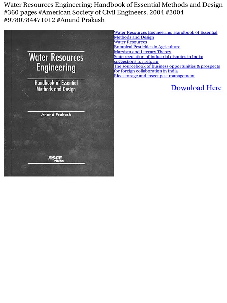 1538456019 | PDF | Hydrology | Water Resources