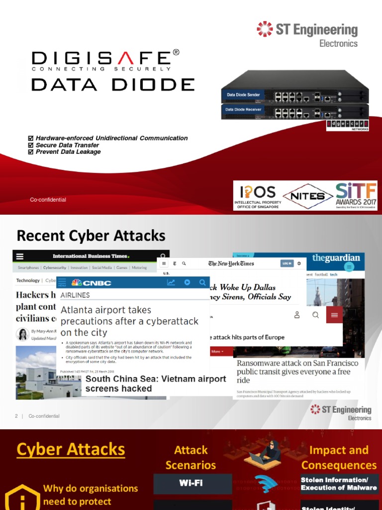 DigiSAFE Data Diode & FCS (2018-06-27) | PDF | Computer Network ...
