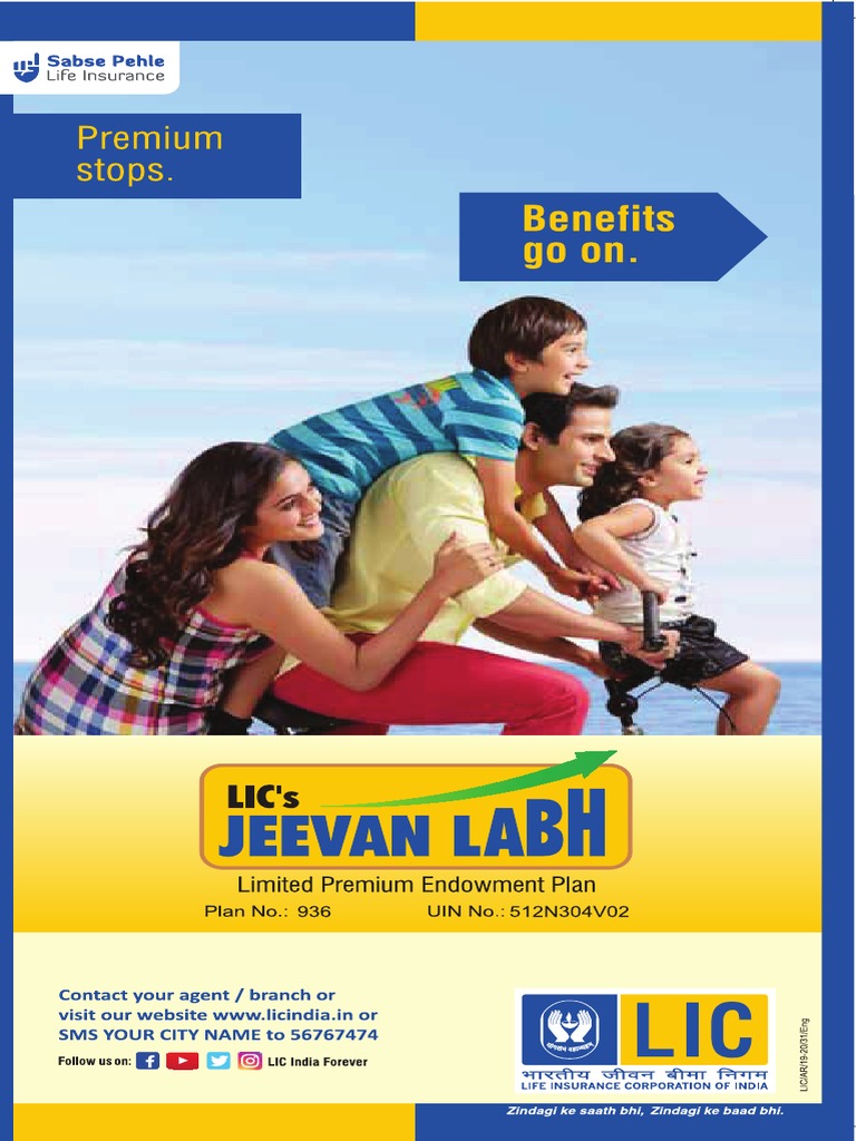 LIC Jeevan Labh Life Insurance Plan | PDF | Life Insurance | Insurance
