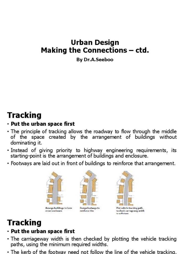 Urban Planning Making Connections | PDF | Parking | Traffic