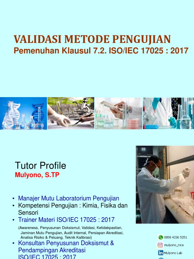 Validasi Metode Pengujian | PDF
