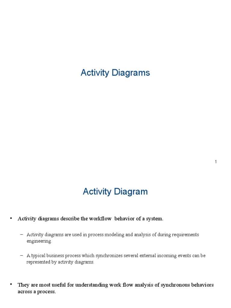 Activity Diagrams | PDF | Use Case | Information Technology Management