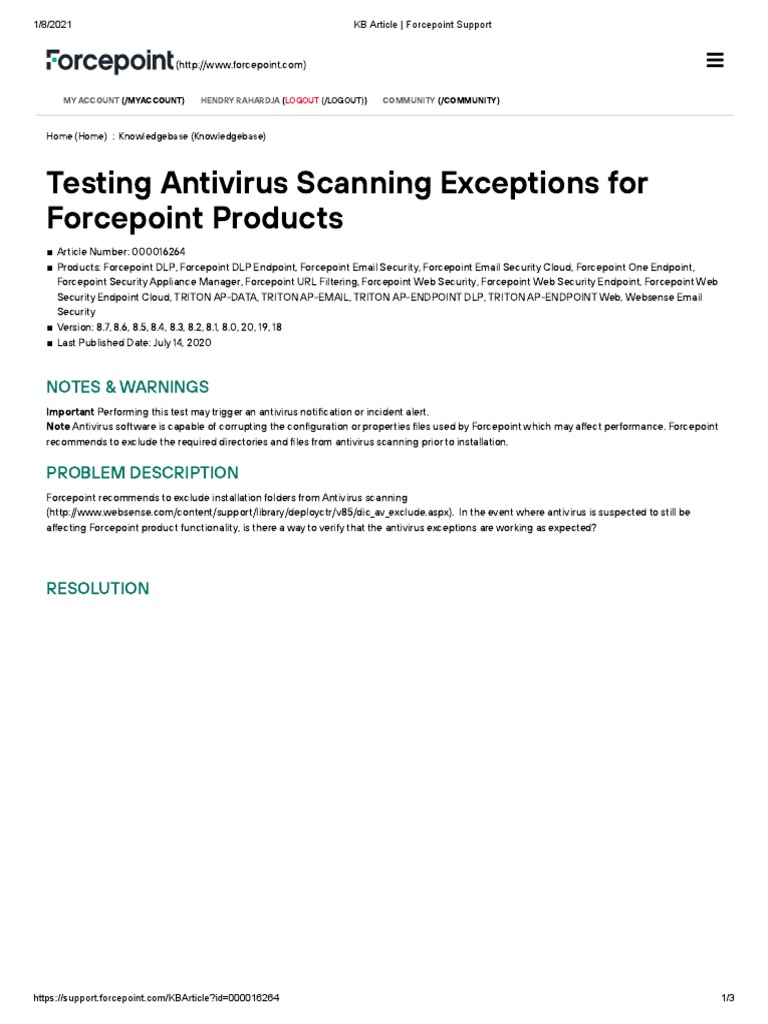 Testing Antivirus Scanning Exceptions | PDF | Antivirus Software ...