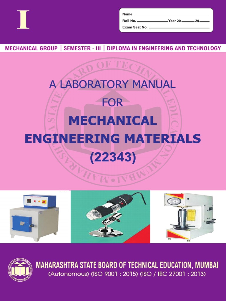 Mechanical Engineering Matrials FC (44) Done PDF | PDF