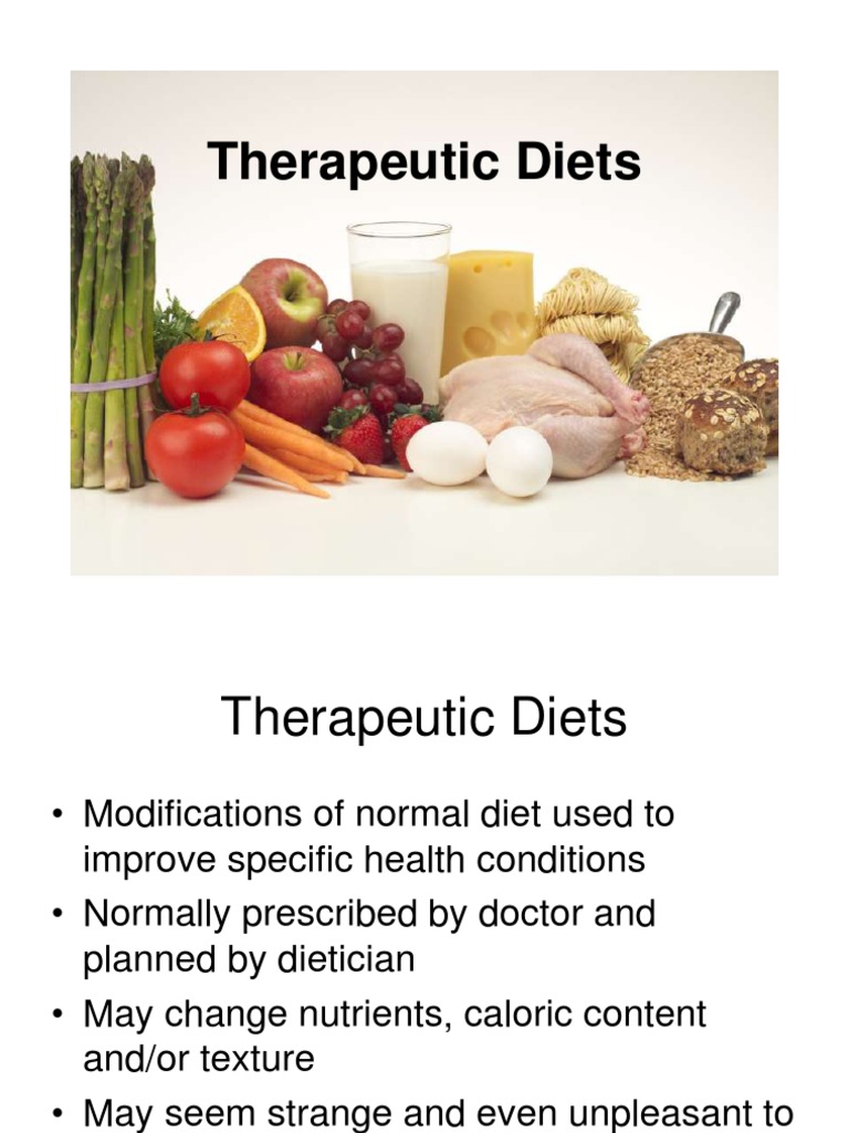 Therapeutic Diets | PDF | Carbohydrates | Diabetic Diet