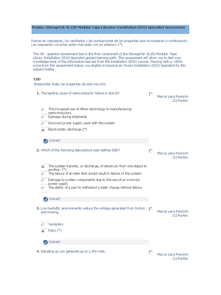 StorageTek SL150 Modular Tape Libraries Installation (IDO) Specialist ...