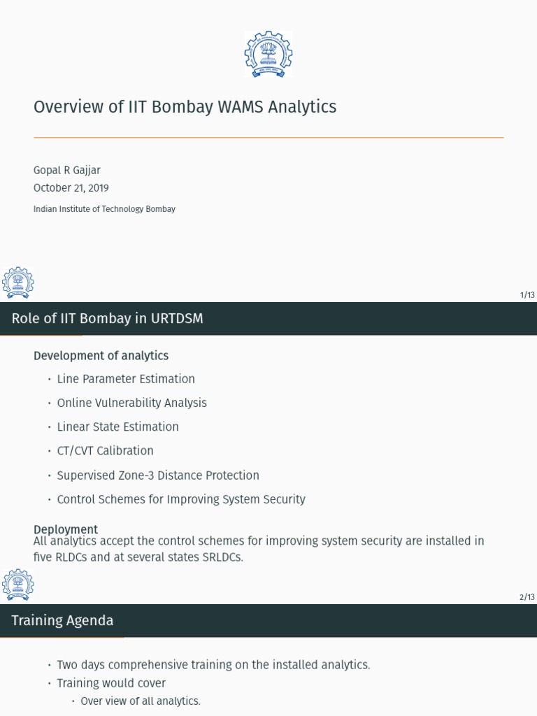 Wide Area Monitoring System | PDF | Electrical Substation | Electromagnetism
