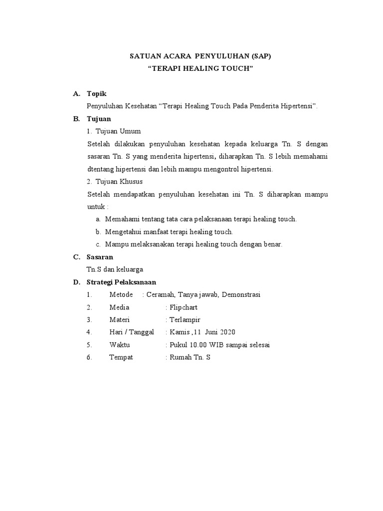 Gerontik Sap Terapi | PDF | Karier & Perkembangan | Kesehatan Holistik