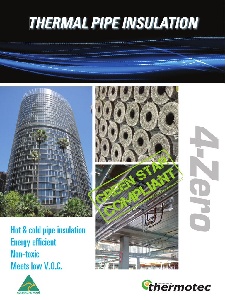 THERMOTEC AUST Thermal Pipe 4 Zero A4 4pp PDF | PDF | Building ...