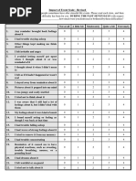 IES-R Assessment Questionnaire | PDF