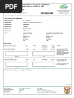 CSD Report | PDF | Identity Document | Taxes