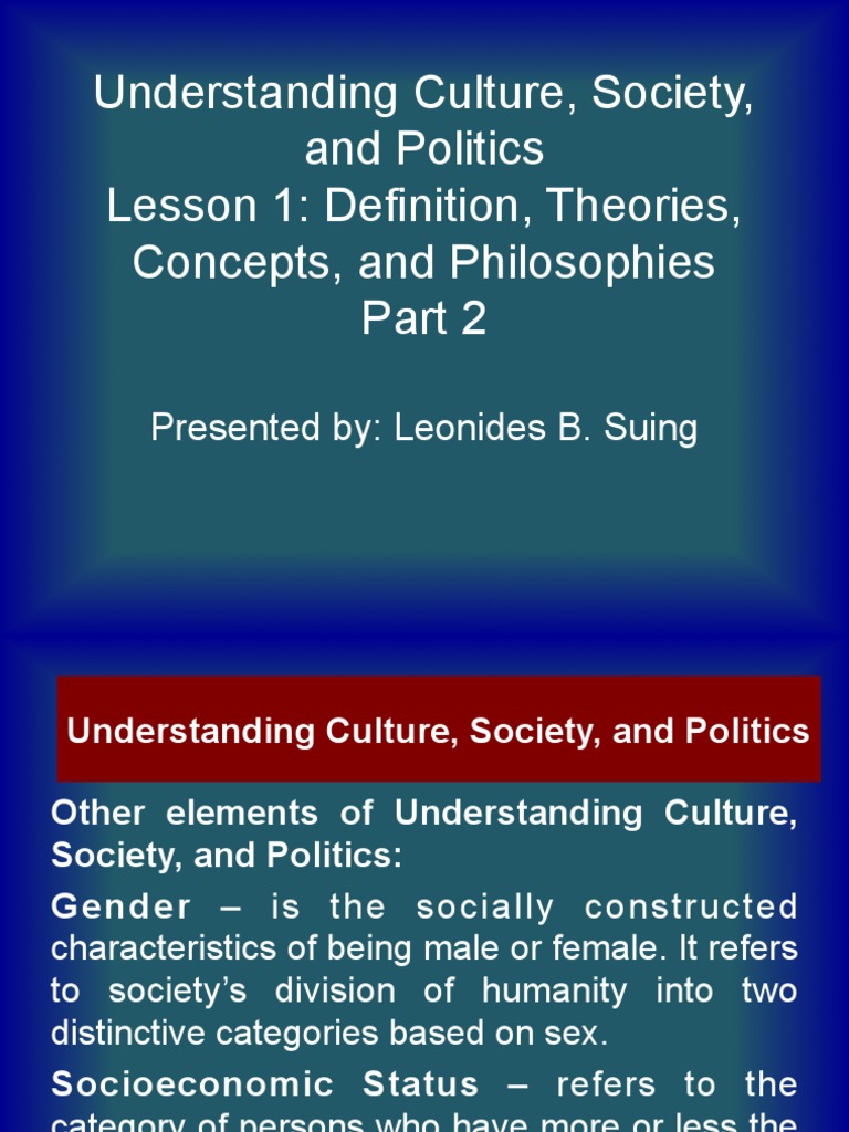 G12 UCSP Lesson 1 (Part 2) | PDF | Social Science | Science