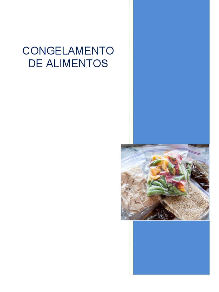 Congelamento de Alimentos PDF | PDF | Geladeira | Alimentos