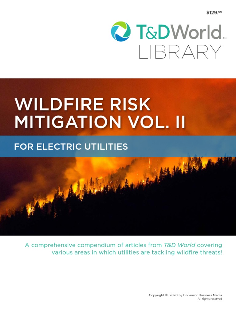 Wildfire Risk Mitigation Vol. Ii: Library | PDF | Wildfire | Electric ...