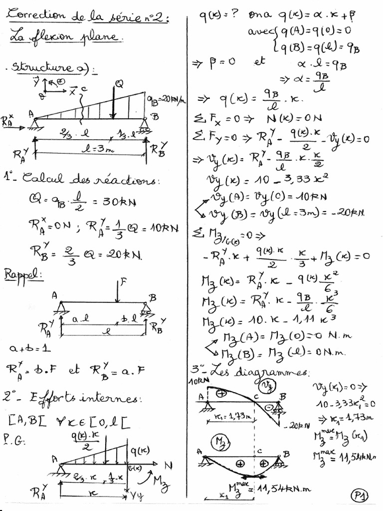Corrigé TD2 (Structures A, B Et C) | PDF