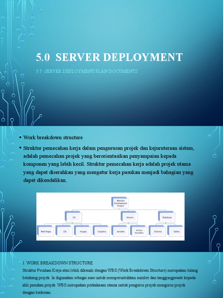 5.5 Server Deployment Plan Documents | PDF