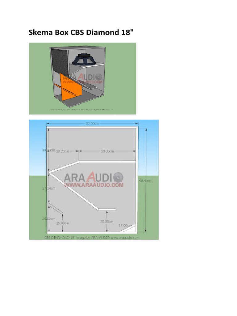 Skema Box CBS Diamond 18 | PDF