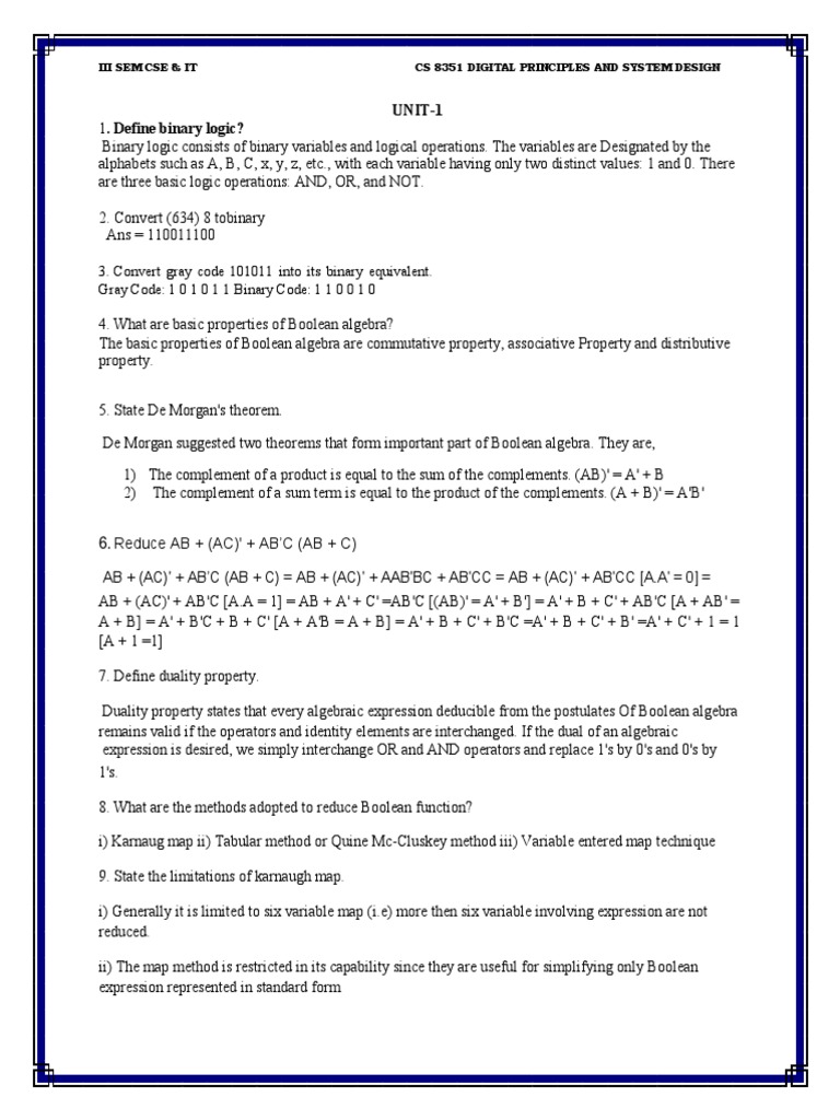 Convert Gray Code 101011 Into Its Binary Equivalent. Gray Code: 1 0 1 0 ...