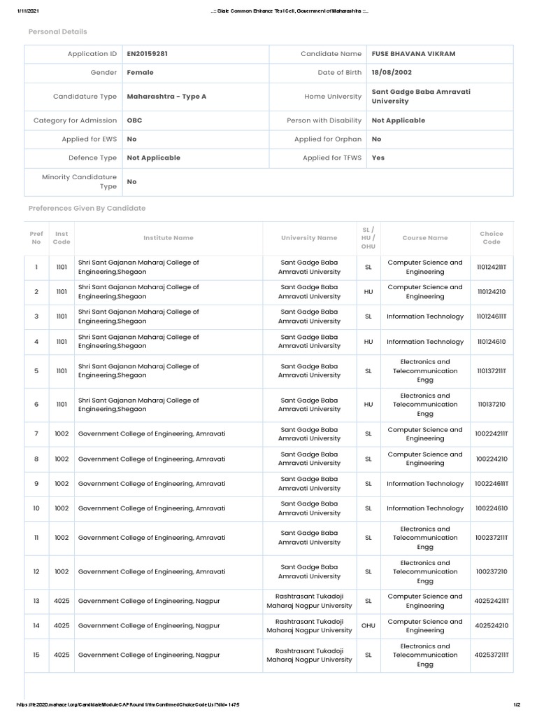 Option Form | PDF | Engineering | Science And Technology