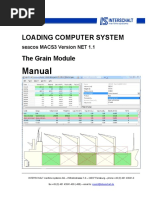 Loading Computer System: Seacos MACS3 Version NET 1.1 Stowman | PDF | Crane (Machine) | Cargo