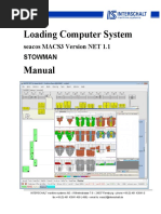 Loading Computer System: Manual Container Ships and Roro Vessels | PDF