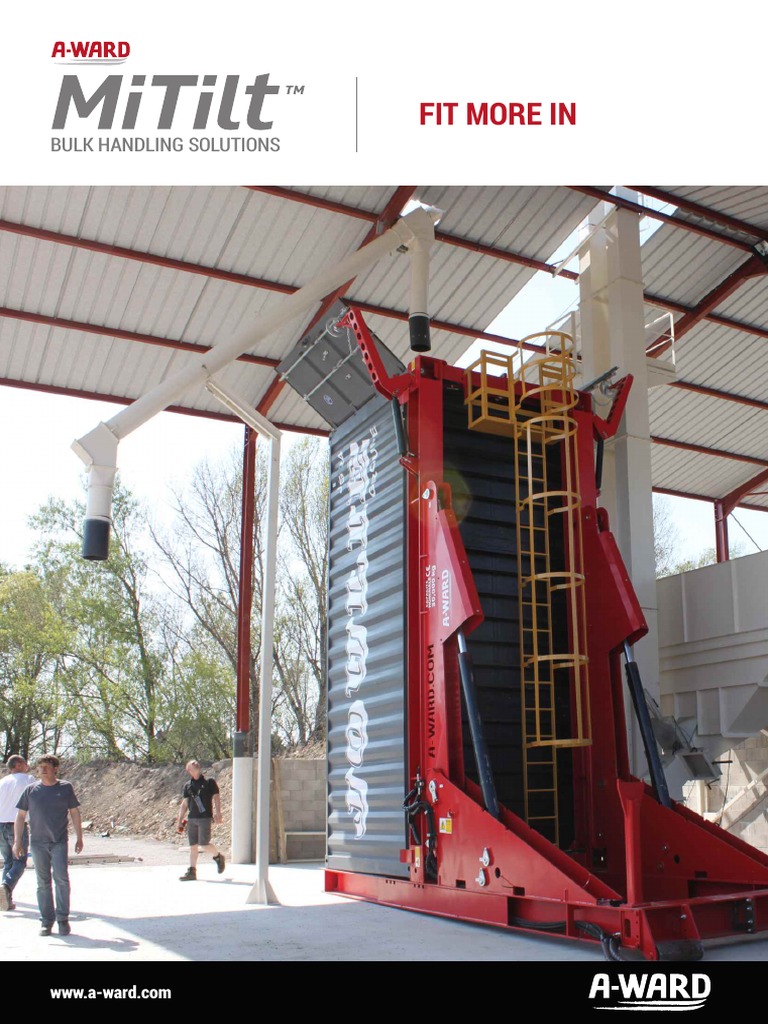 Efficient Container Tilter Solutions | PDF | Forklift | Pallet