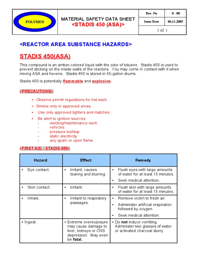 Stadis 450 (Asa) | PDF