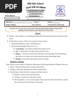 General Science Grade 8 Student Text | PDF | Scientific Method | Experiment