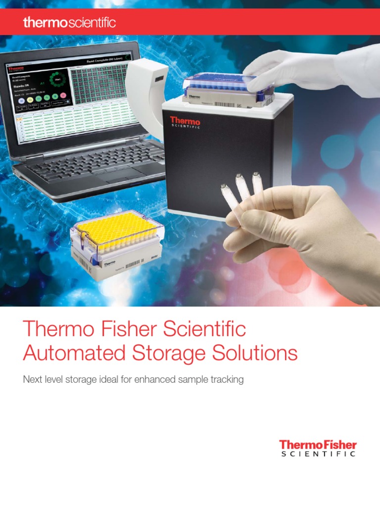 Thermo Fisher Scientifi C Automated Storage Solutions: Next Level ...