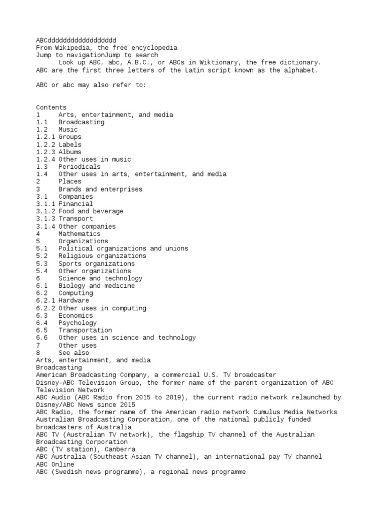 ABCD | PDF | Foreign Language Studies