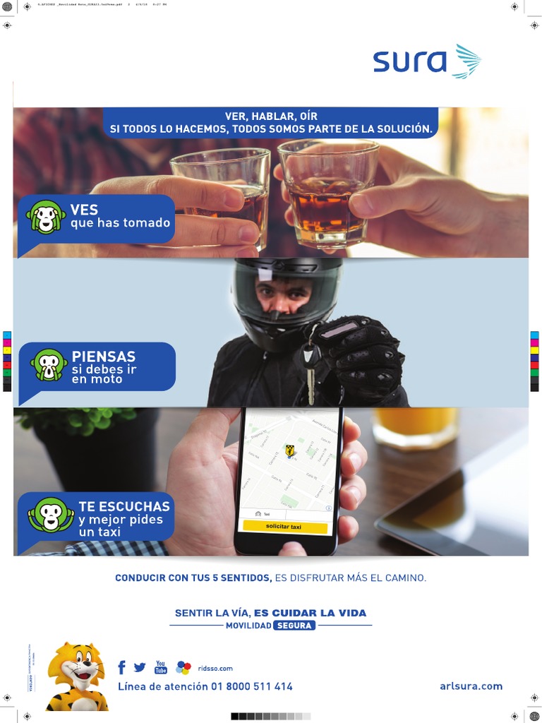 Afiche 2 Moto Alcohol MS PDF | PDF