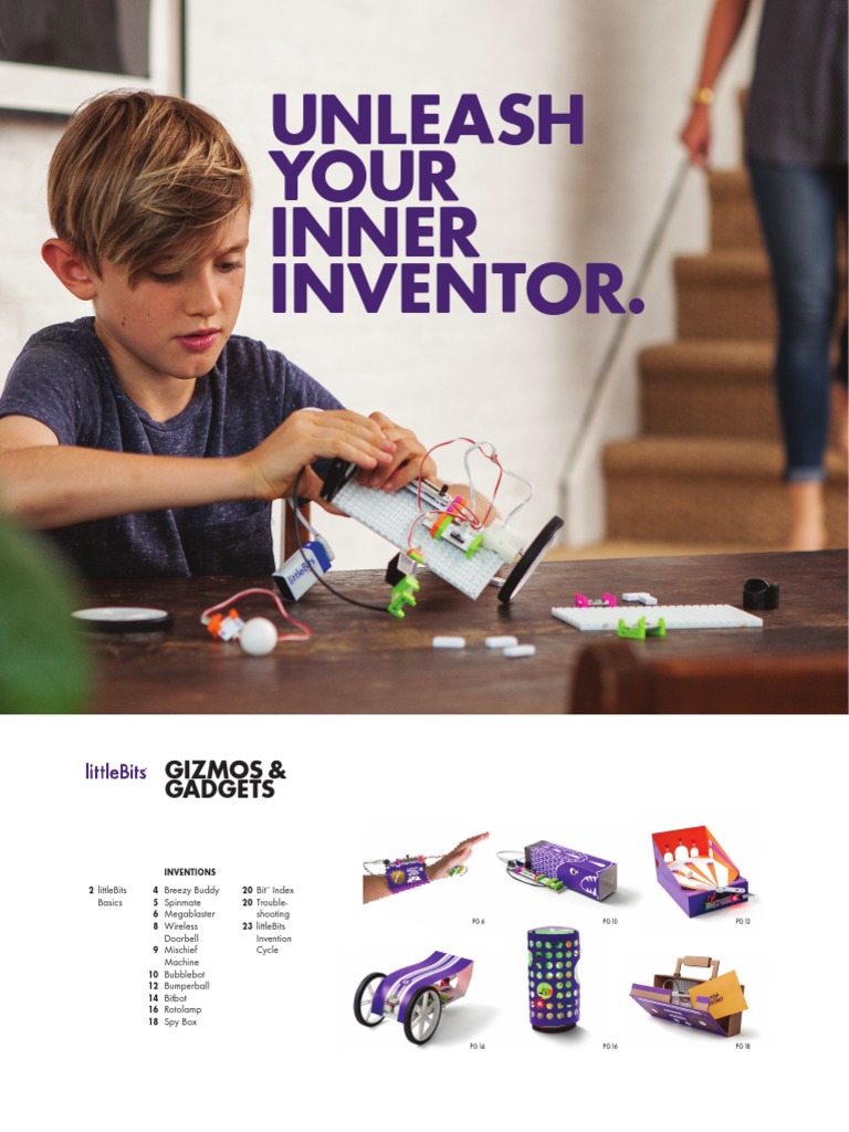 Unleash Your Inner Inventor.: Gizmos & Gadgets | PDF | Manufactured ...