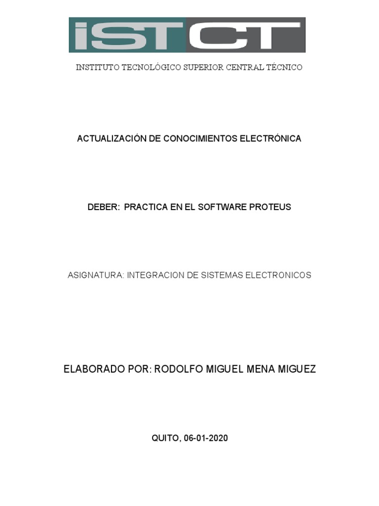 Practica Fuente Variable Rodolfo Mena | PDF | Placa de circuito impreso ...