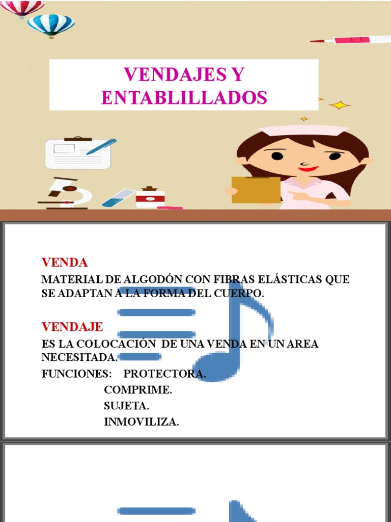Vendajes y Entablillados: Guía Práctica | PDF | Hogar, jardinería y ...