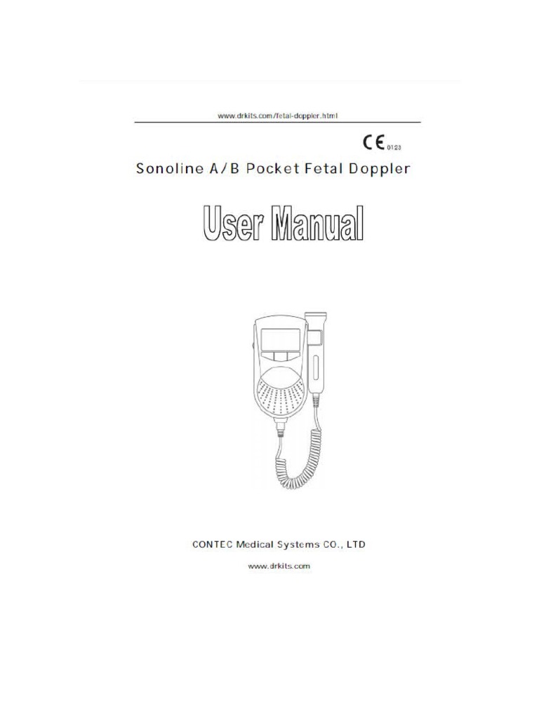 Manual - Doppler Fetal | PDF