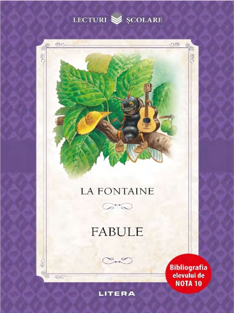 Jean de La Fontaine - Fabule | PDF