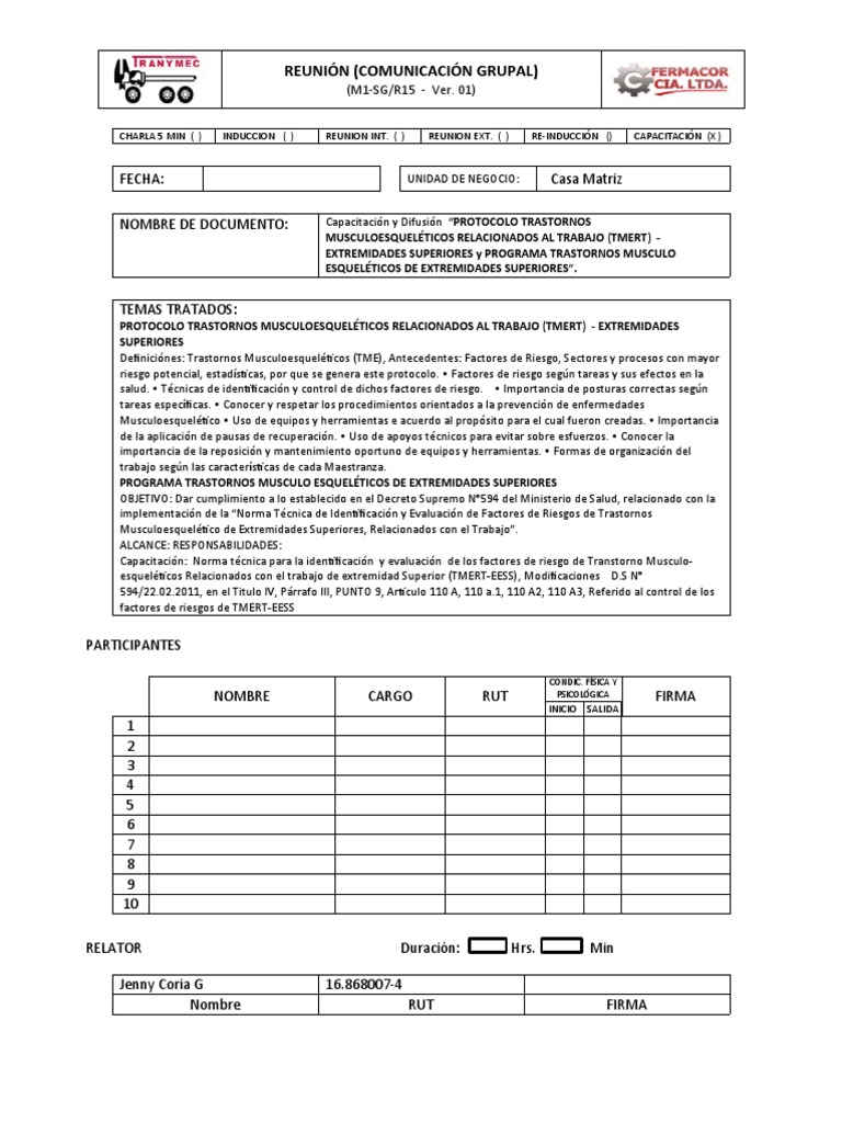 Formato Difusion Temert | PDF | Bienestar | Medicina