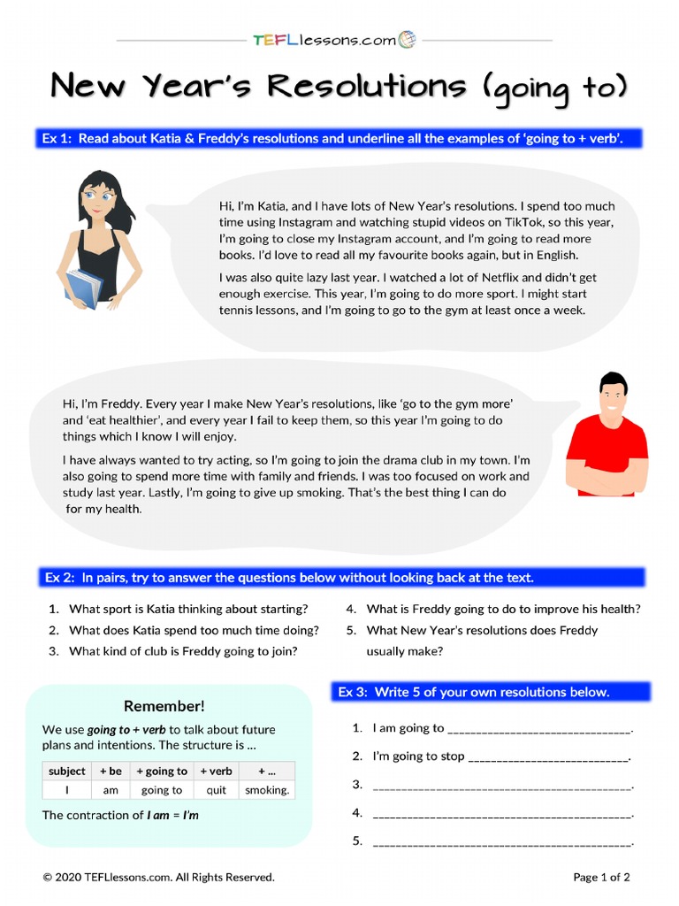 Going To Reading Comprehension | PDF