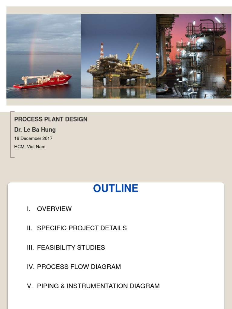 Process Plant Design - Training Course - Day 1 - 23 Dec 2017 PDF | PDF ...