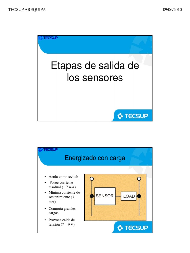 02 - Etapas de Salida de Sensores | PDF | Agua | Sustancias químicas