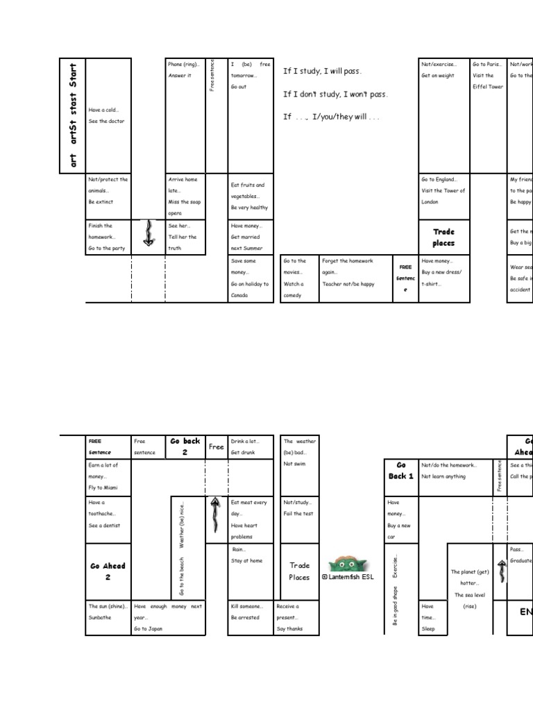 First Conditional Board Game | PDF