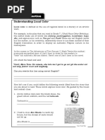 Short Stories Quiz With ANSWERS | PDF | Plot (Narrative)