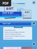 K-BIT Cuaderno de Examen | PDF