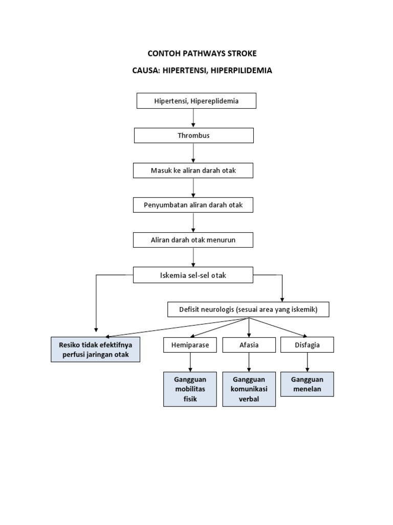 Contoh Pathways Keperawatan | PDF