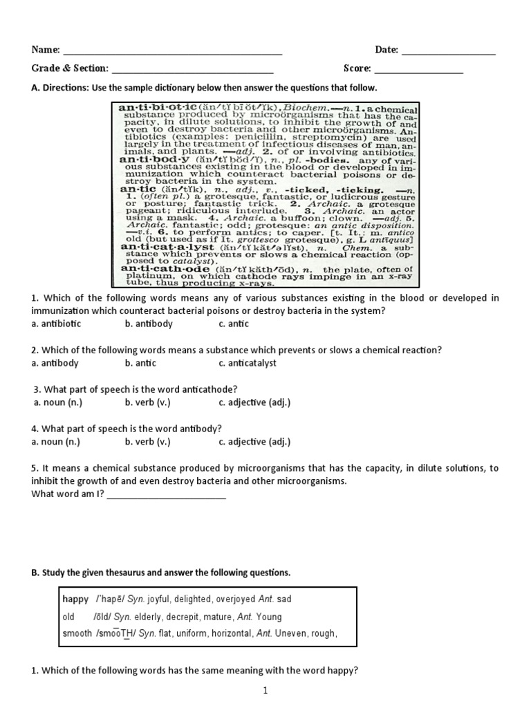 Sample Assessment in English Grade 4 | PDF | Language Arts & Discipline ...