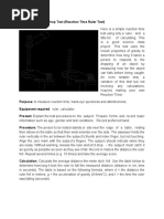 Ruler Drop Test Results - Sheet1 | PDF