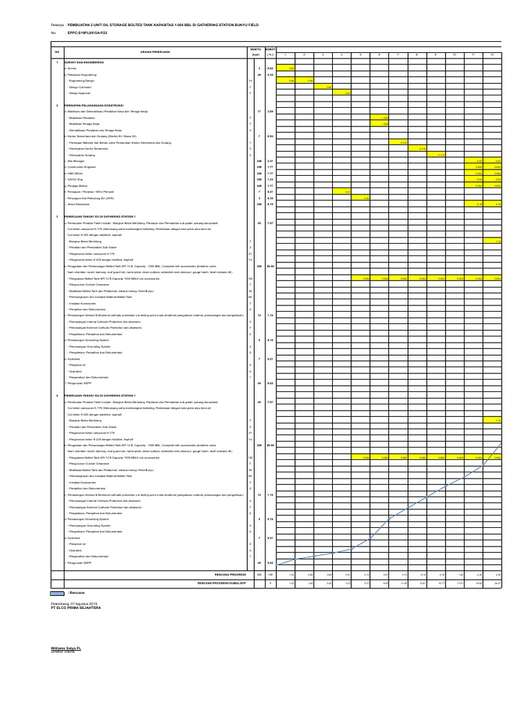 10 Timeline & S-Curve | PDF