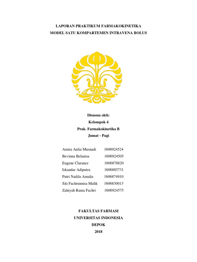 Laporan 1 - Prak Farkin B - Kelompok 4 - 2016 PDF | PDF